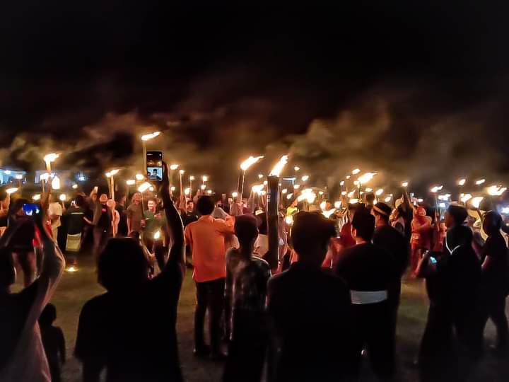 Pawai obor di Desa Bambu sambut bulan suci Ramadhan - Nusantara news